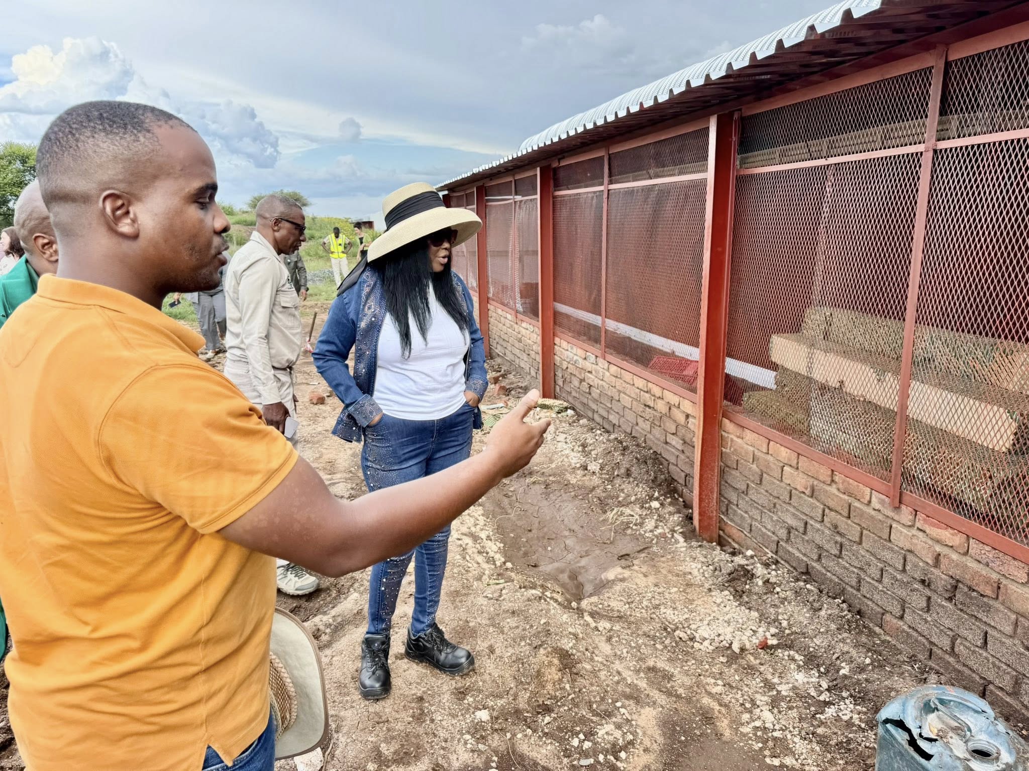 Limpopo MEC Inspects Repaired SL & Sons Poultry Project After Vandalism ...